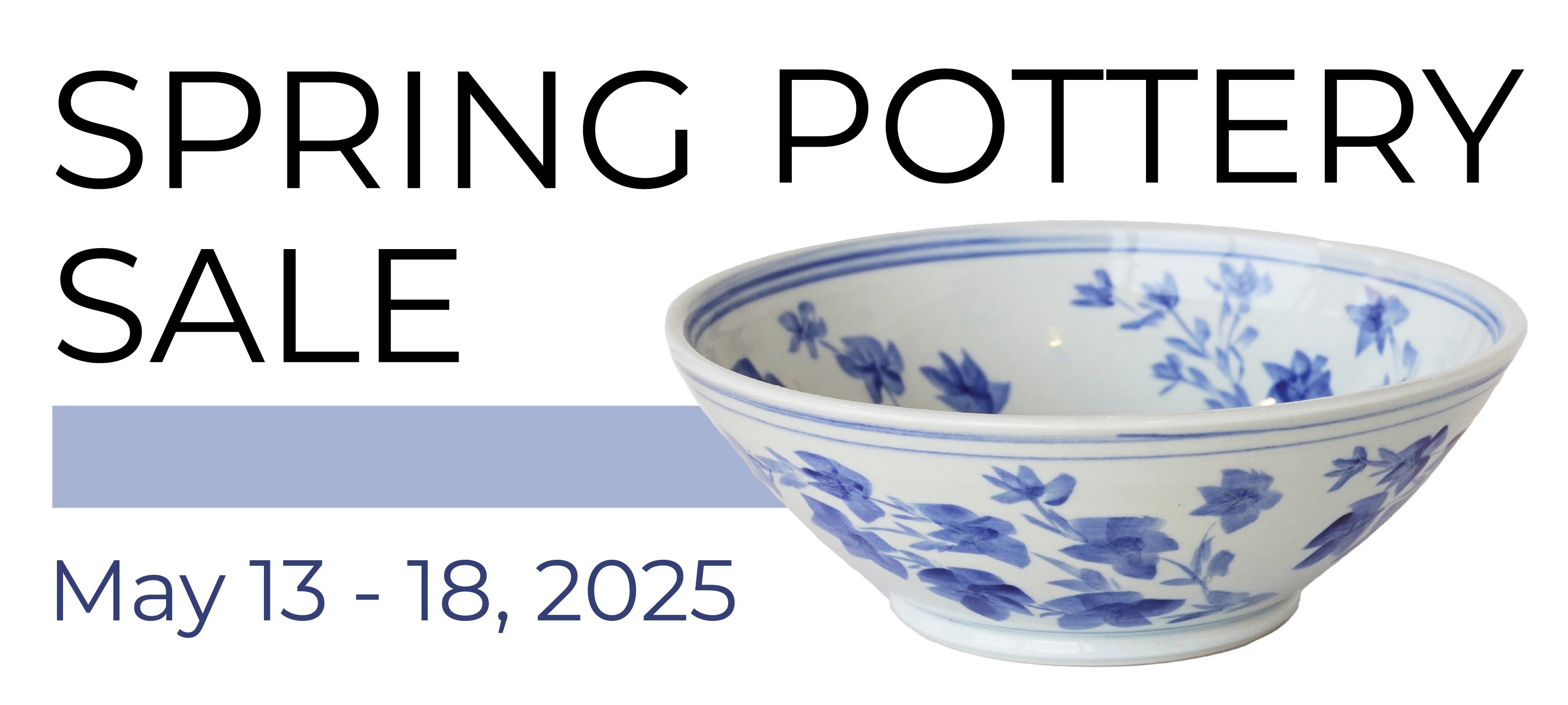 Spring Pottery Sale